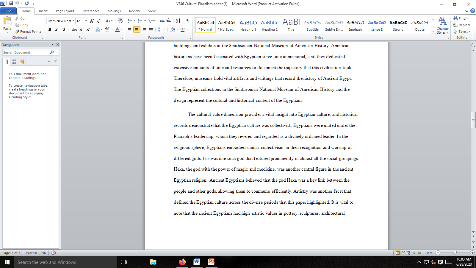 Technological advancement and globalization